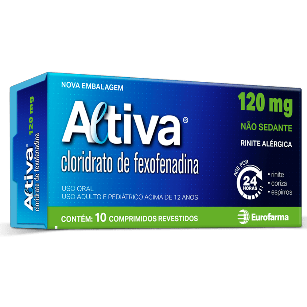 Altiva 120mg com 10 comprimidos - anossadrogaria