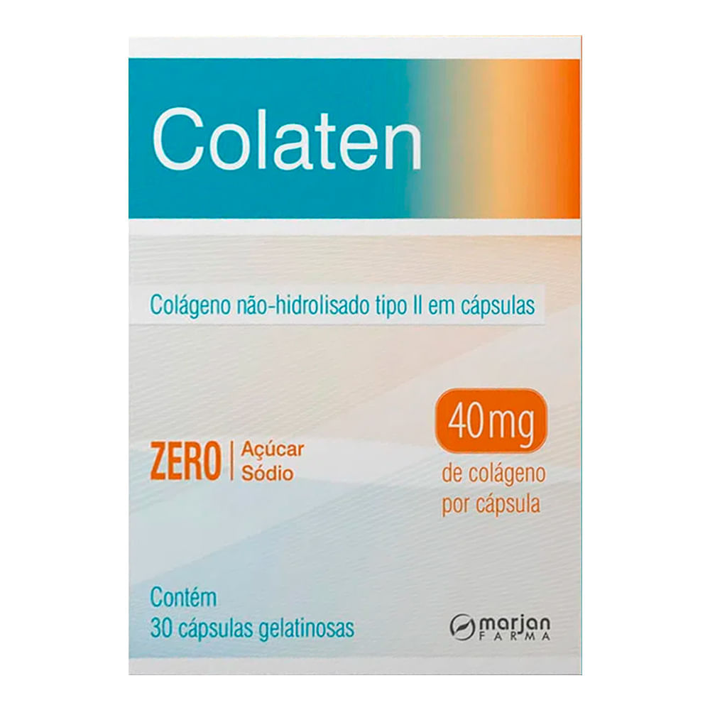 Colaten 40mg com 30 Cápsulas - anossadrogaria