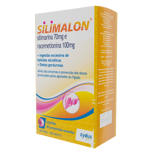 Silimalon 70/100mg com 30 drágeas - anossadrogaria
