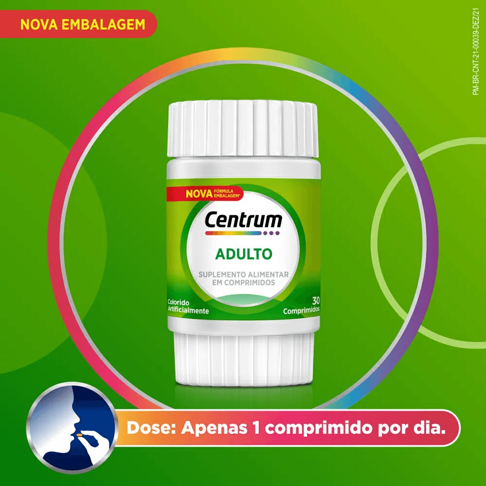 Centrum com 30 Comprimidos - anossadrogaria