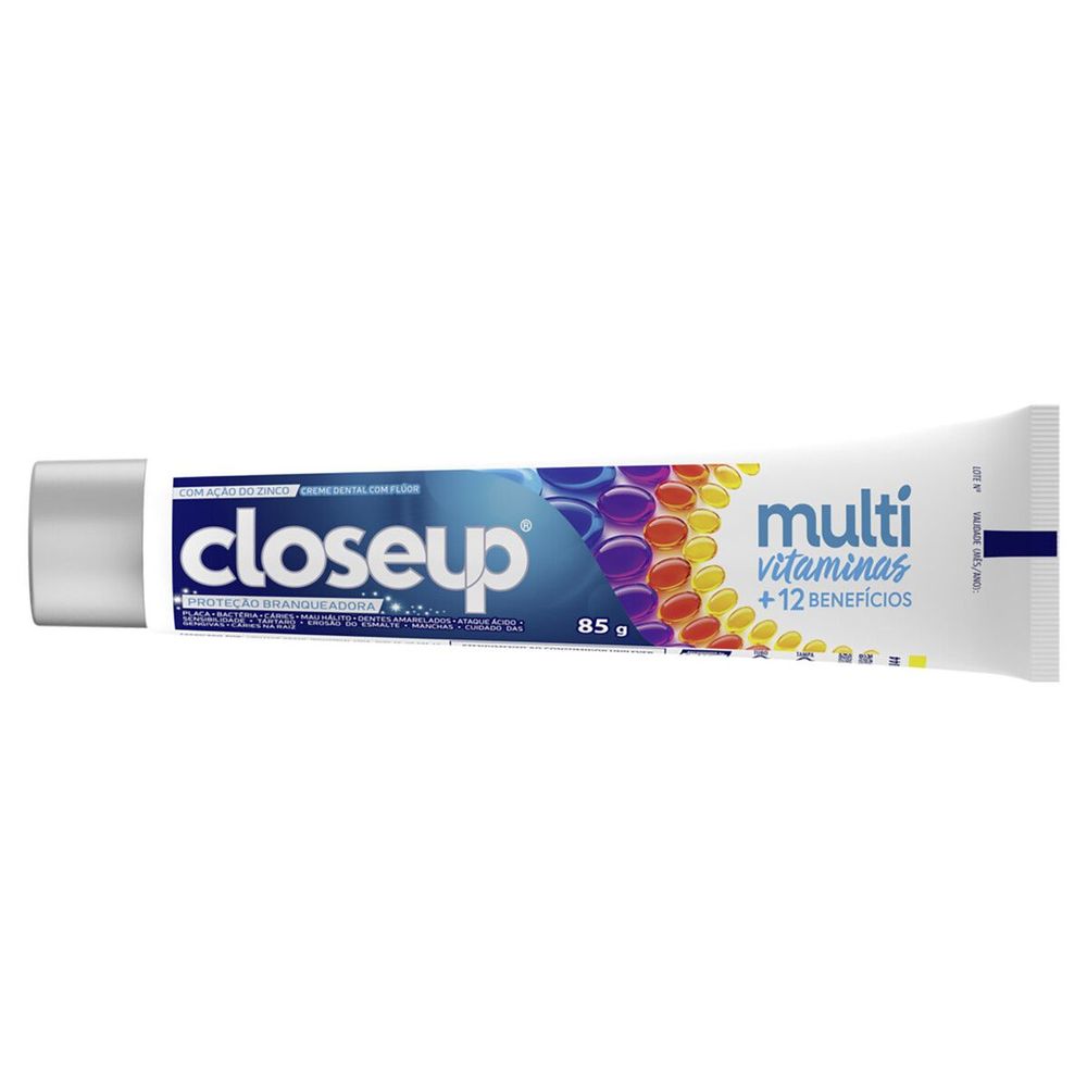 Creme Dental Close Up Multivitaminas 85g - anossadrogaria
