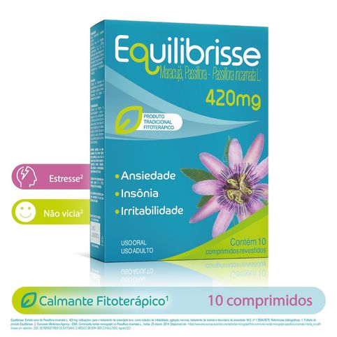 Equilíbrisse 420mg com 10 Comprimidos - anossadrogaria
