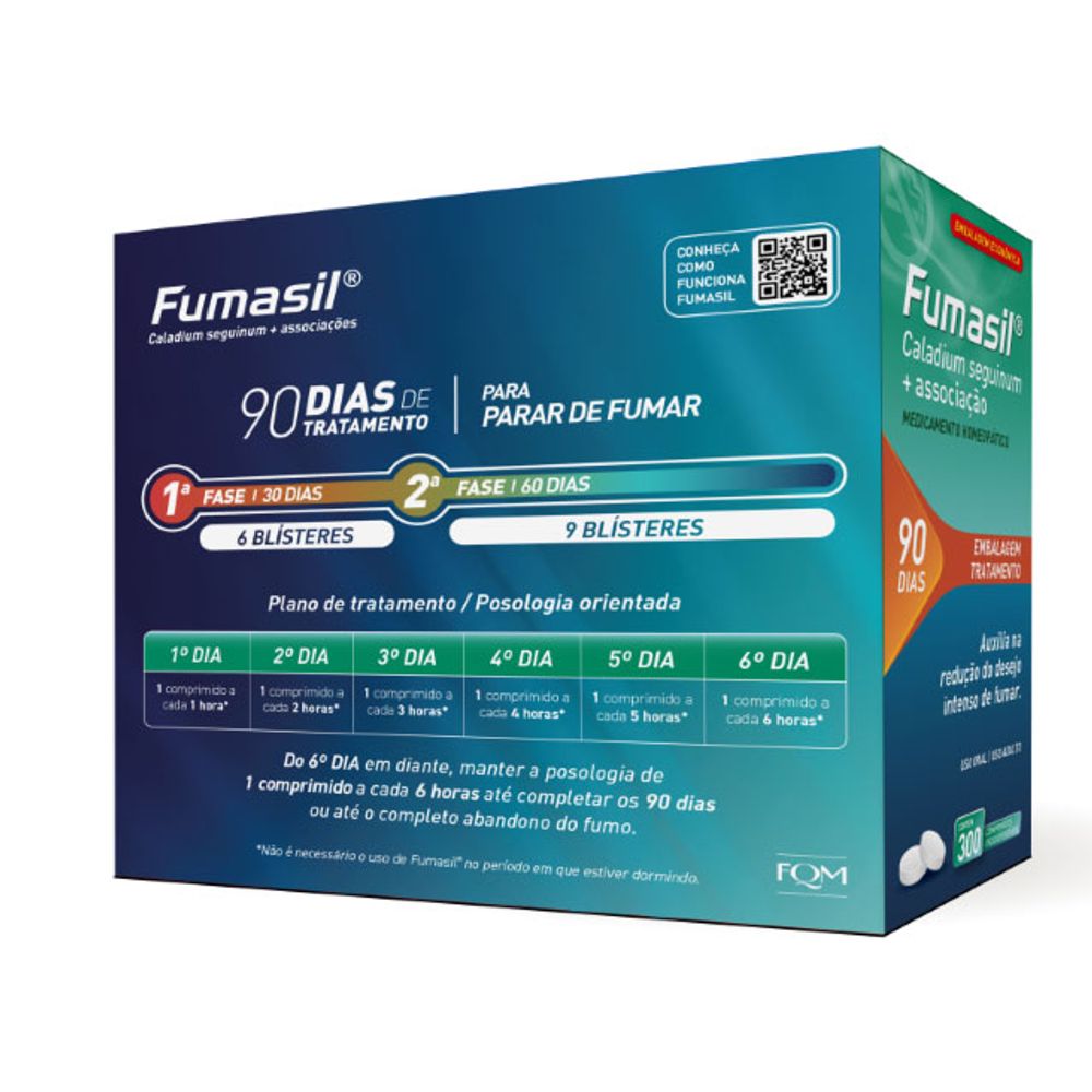Fumasil 20 DH com 300 Comprimidos - anossadrogaria