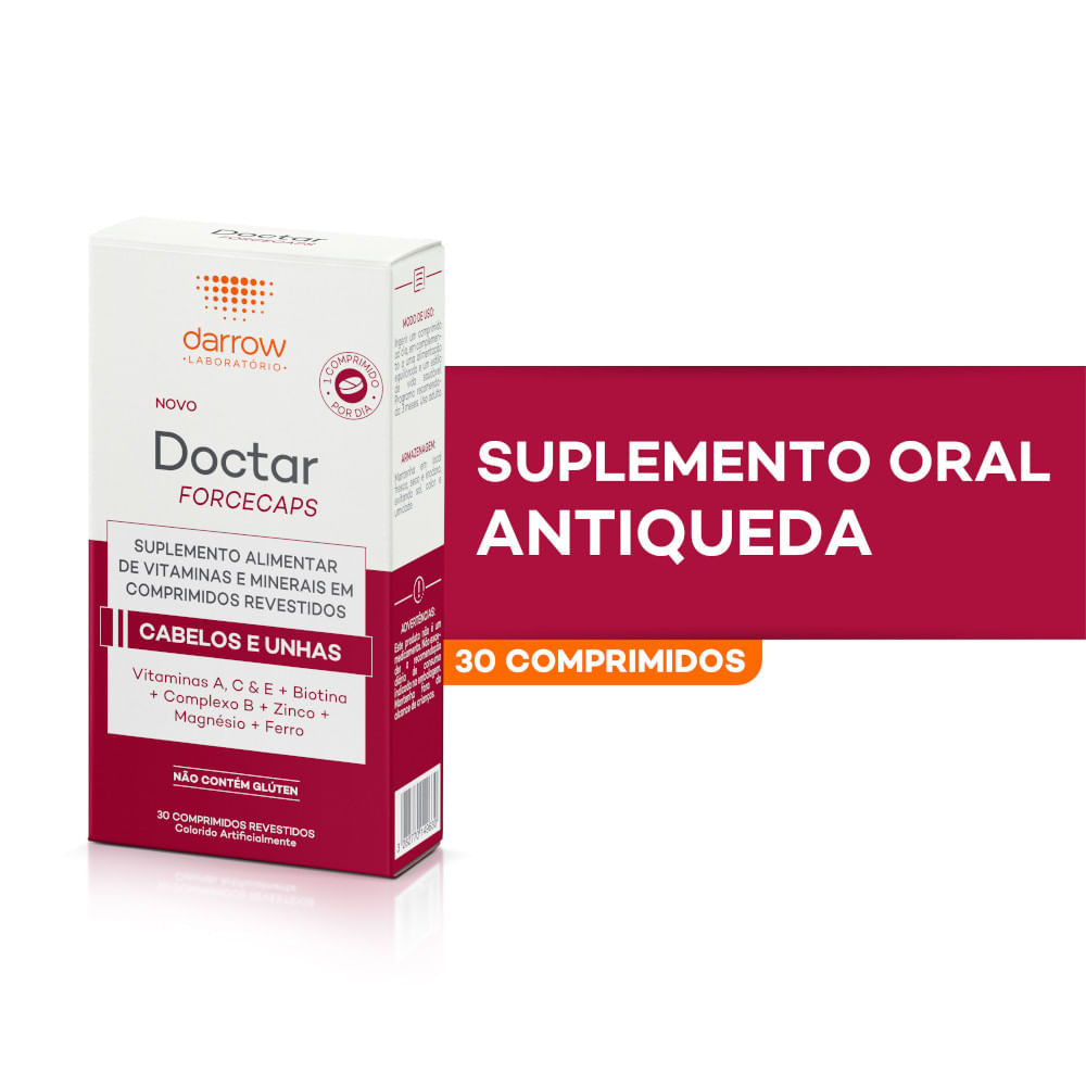 Suplemento Doctar Forcecaps Com 30 Comprimidos - anossadrogaria