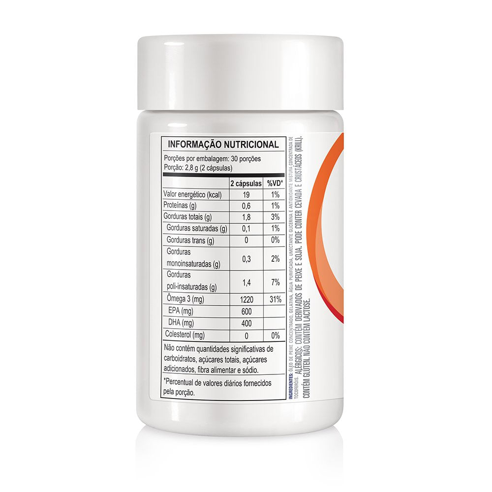 Nutren Omega 3 1000mg com 60 Capsulas - anossadrogaria
