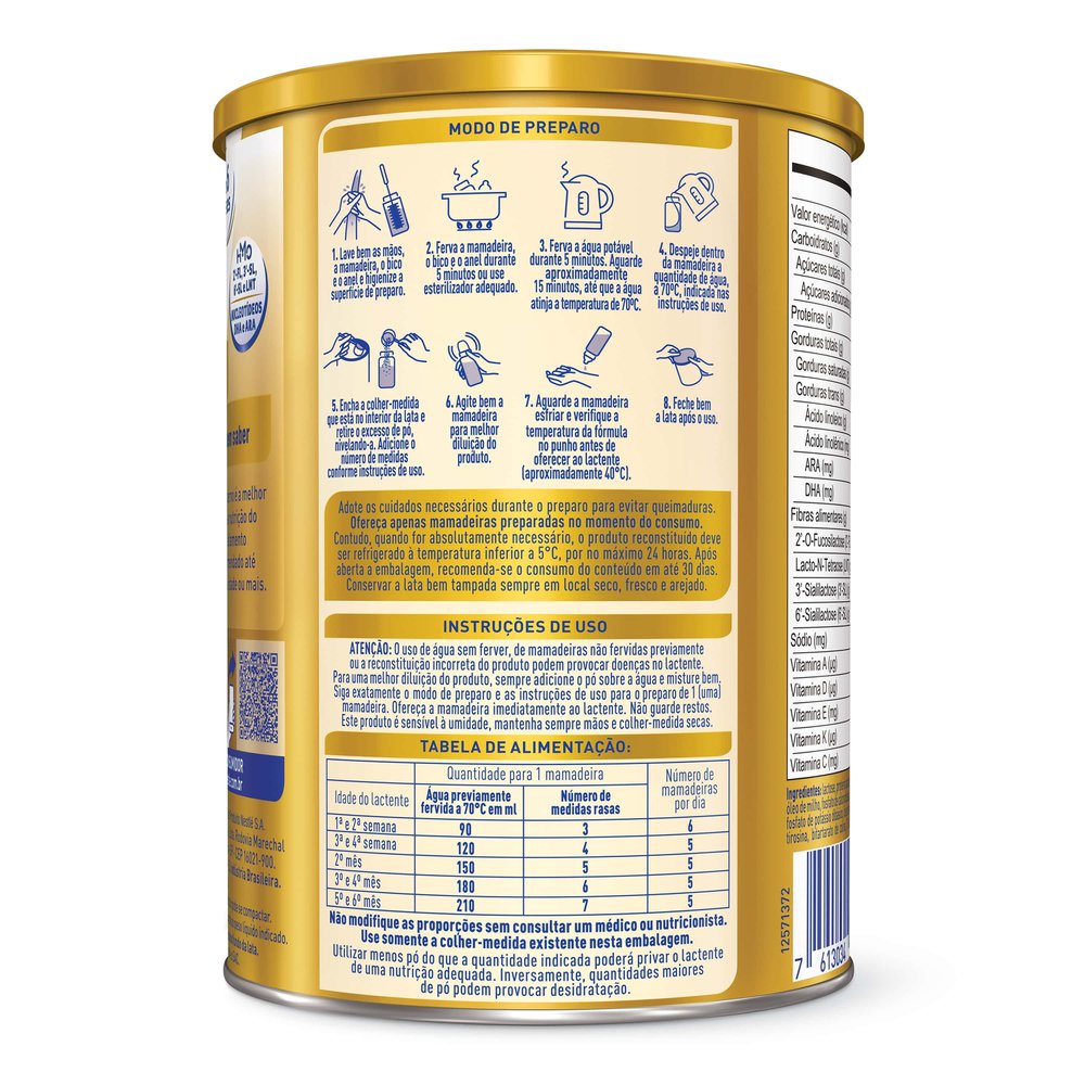 Fórmula Infantil NAN Supreme 1 HM0 400g - anossadrogaria