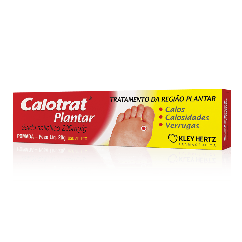 Calotrat Plantar Pomada 20g - anossadrogaria