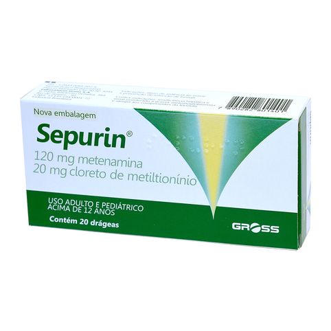 Sepurin com 20 drágeas - anossadrogaria