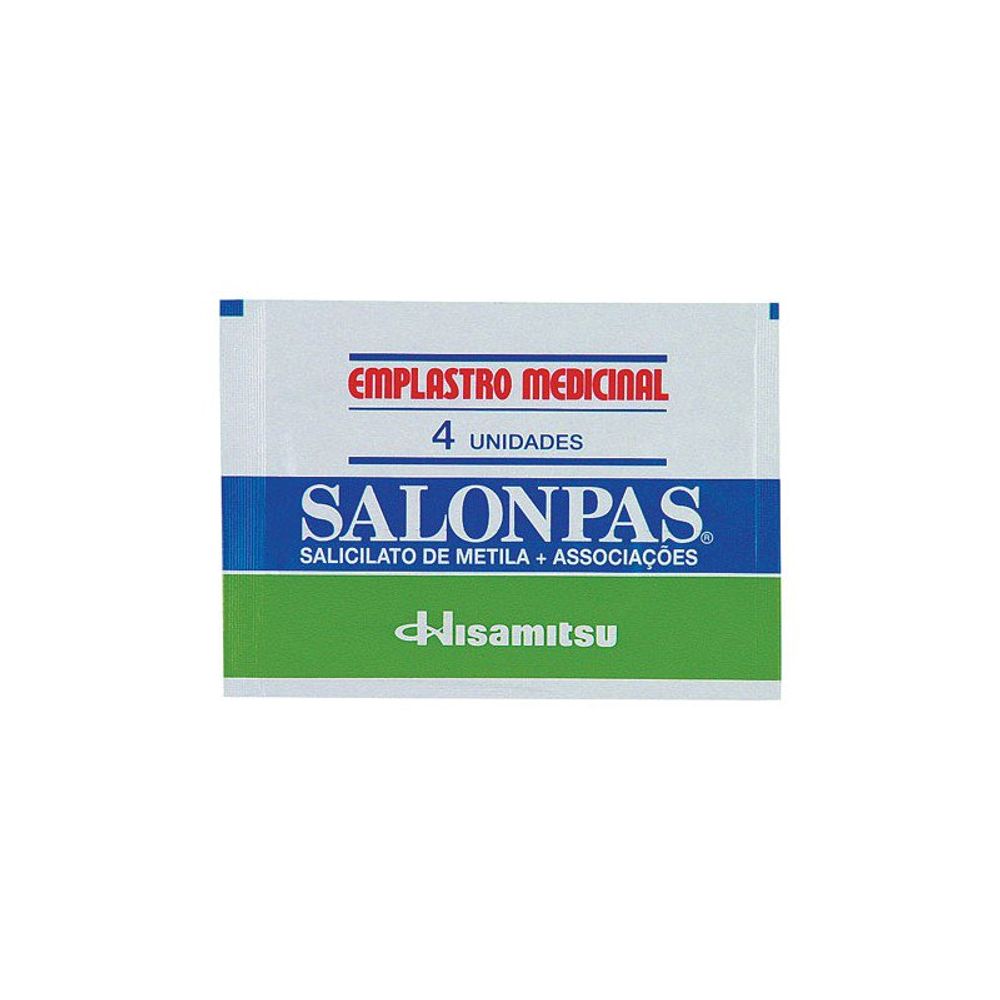Salonpas emplastro pequeno com 4 unidades - anossadrogaria