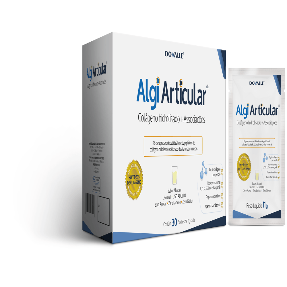 Algi Articular abacaxi com 30 sachês - anossadrogaria