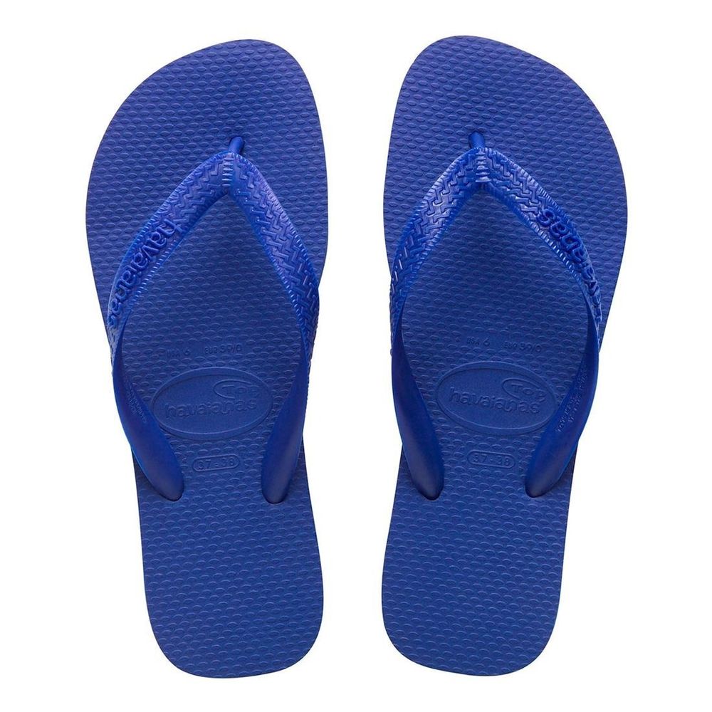 Sandália Havaianas Top Azul Naval Tamanho 33/34 - anossadrogaria