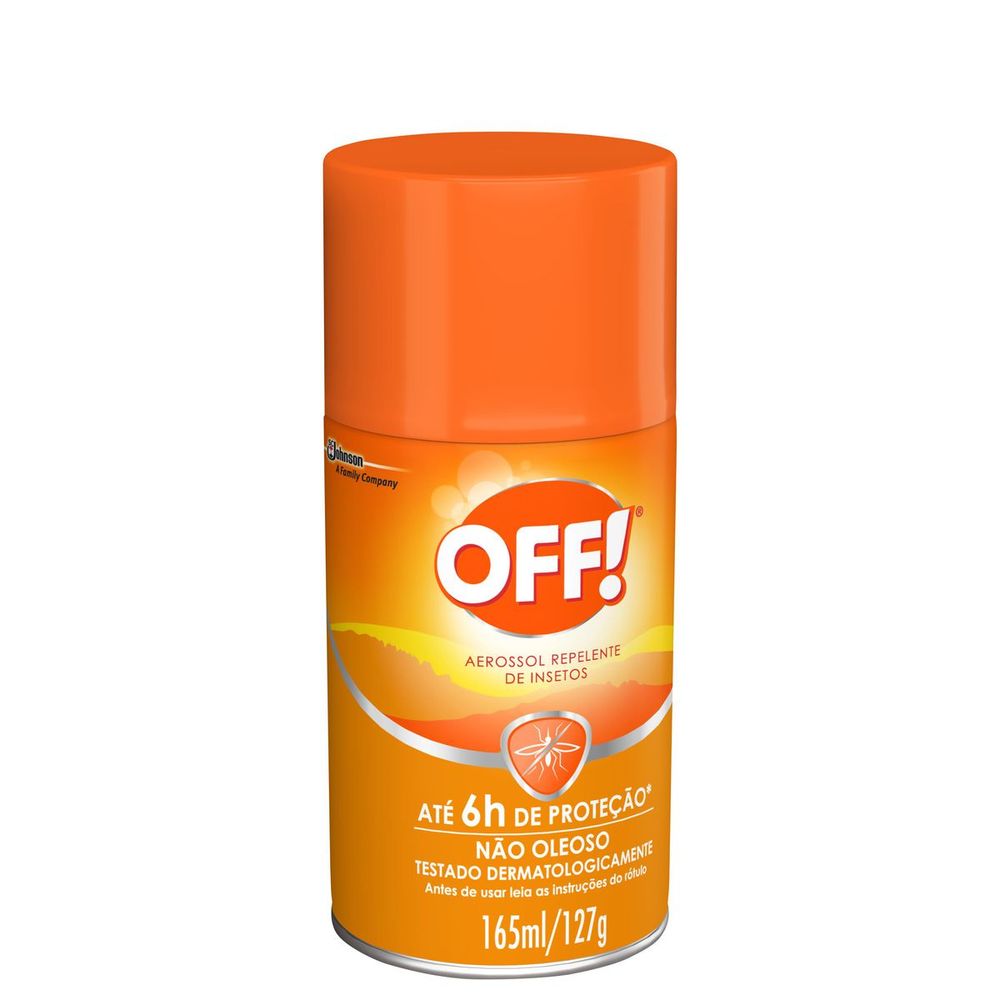 Repelente OFF! Family Aerossol 165ml - anossadrogaria