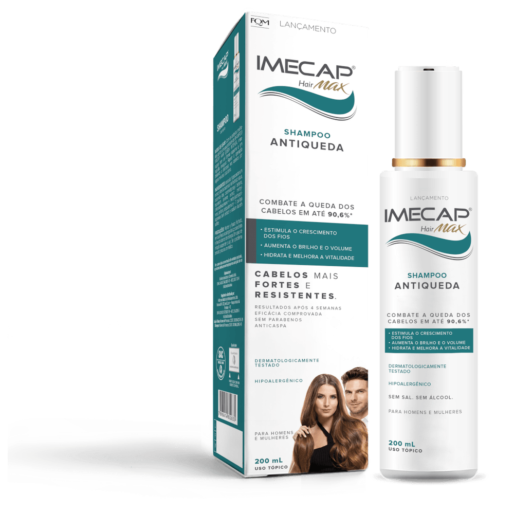 Imecap Hair Max Shampoo 200ml - anossadrogaria