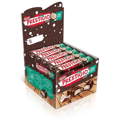 Chocolate Nestlé Prestígio Dark 33g - anossadrogaria