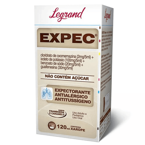 Expec Xarope 120ml - anossadrogaria
