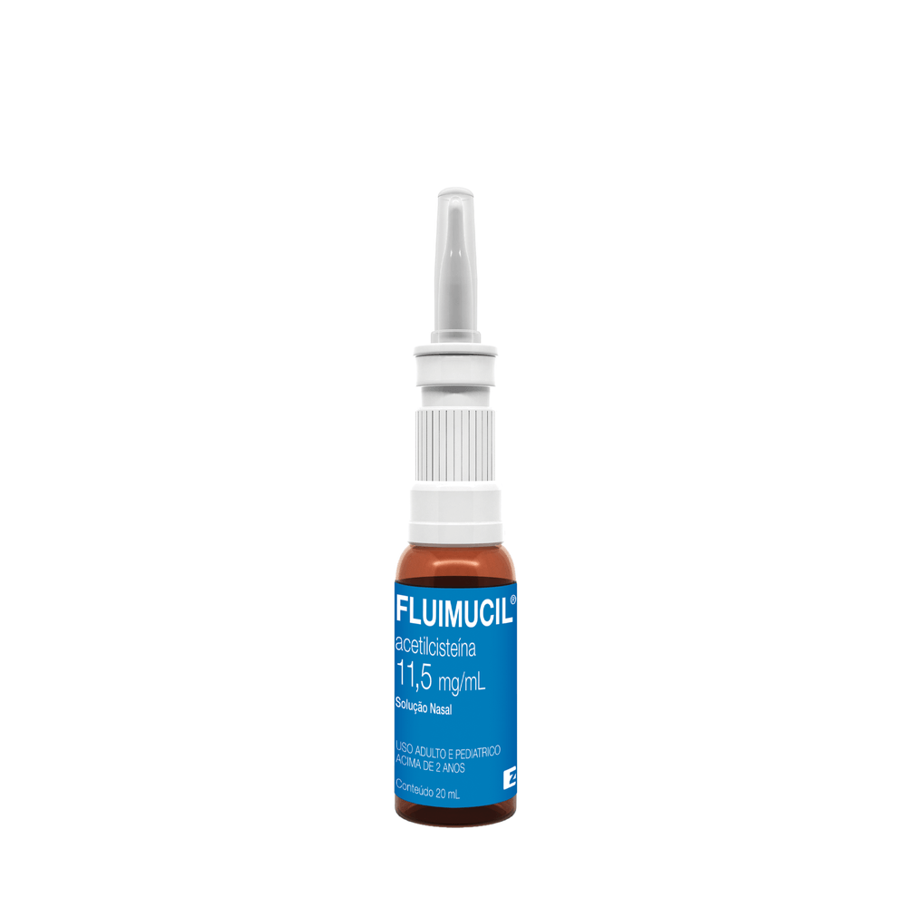 Fluimucil Soução Nasal 20ml - anossadrogaria