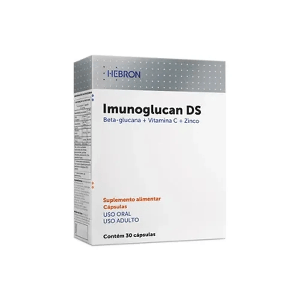 Imunoglucan DS com 30 Cápsulas - anossadrogaria
